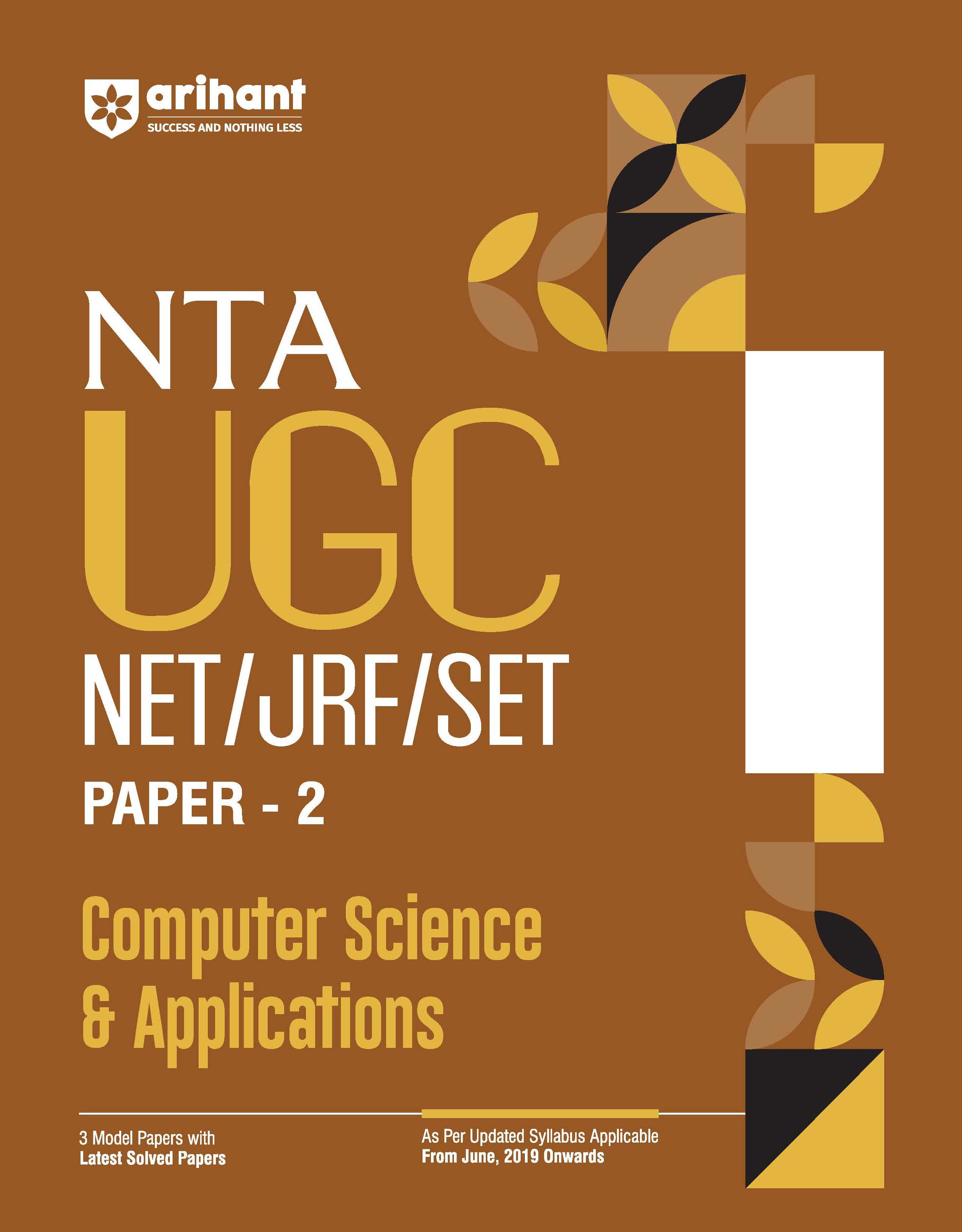 Nta Netjrf Computer Science And Applications Book 2025 Arihantbooks
